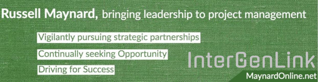 MaynardOnline.net | Russell Maynard, Project Management Professional ...